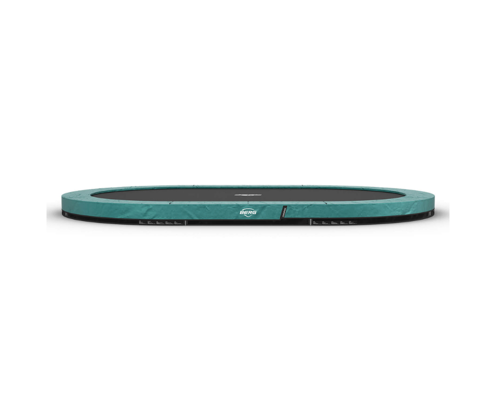 BERG 17' Oval In-ground Trampoline | 17' Oval Trampoline
