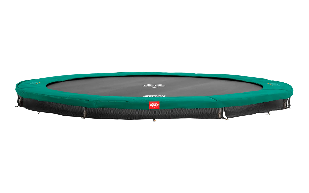 BERG Champion 14' Round Lo-ground Trampoline with Safety Enclosure