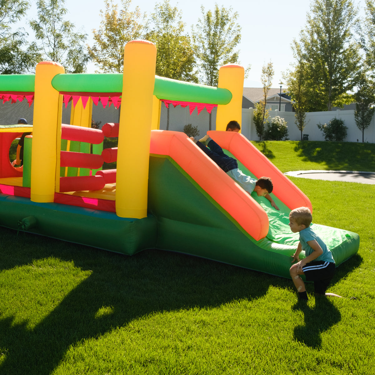 Royal Palace House Bouncer with Slide For Sale