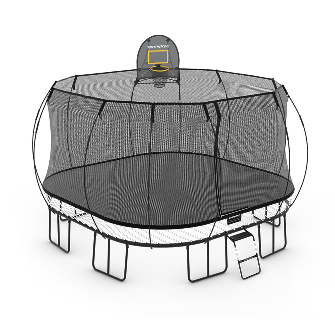 Springfree® Jumbo Square Trampoline | Trampolines.com